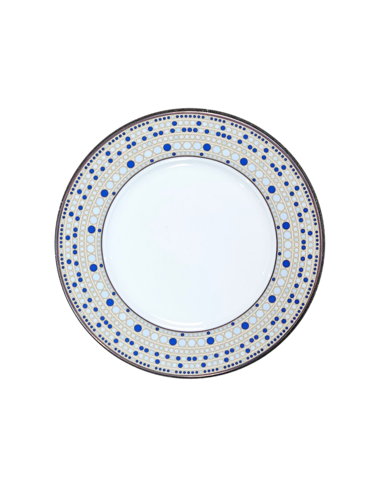Blue Beaded Decor Plate – The Prophouse